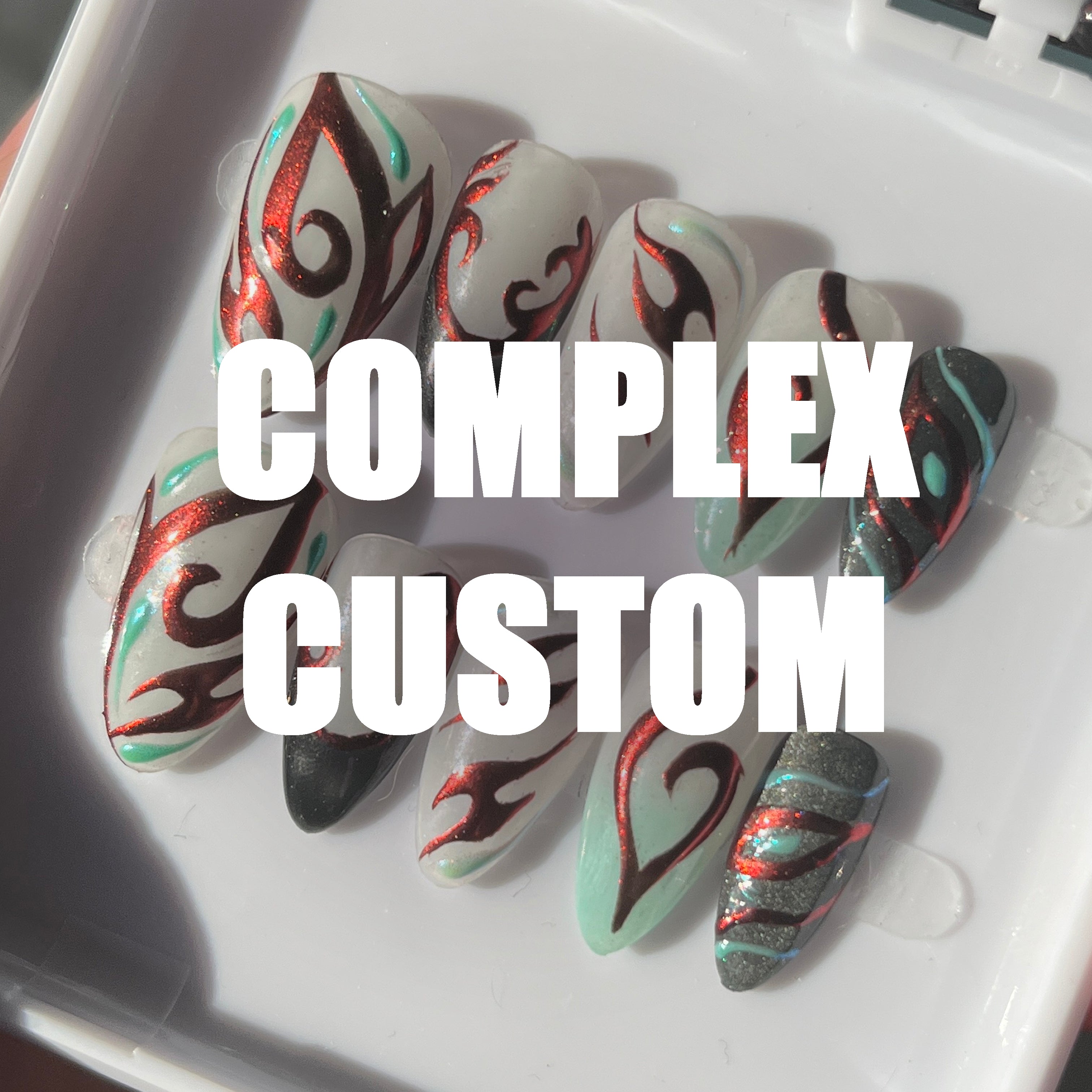Complex Custom Set – Arcaria Nails